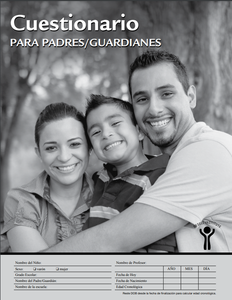 Pre-2021 Spanish Parent/Guardian Questionnaire – Gesell Program in ...