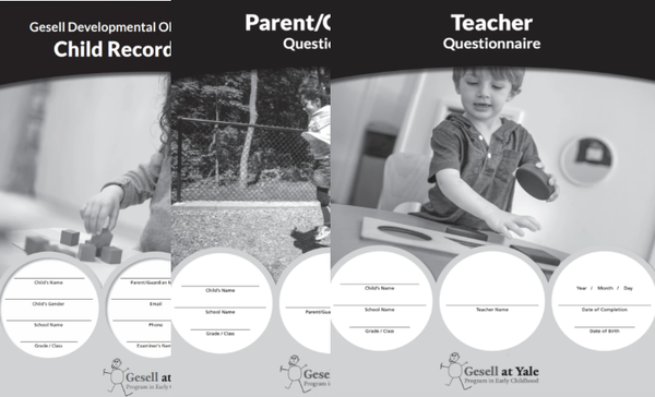 GDO-R CRF/PQ/TQ Bundle – Gesell Program in Early Childhood